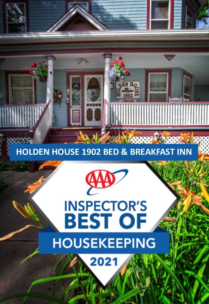 Holden House 1902 Bed & Breakfast Inn receives 2021 AAA Inspector’s ...